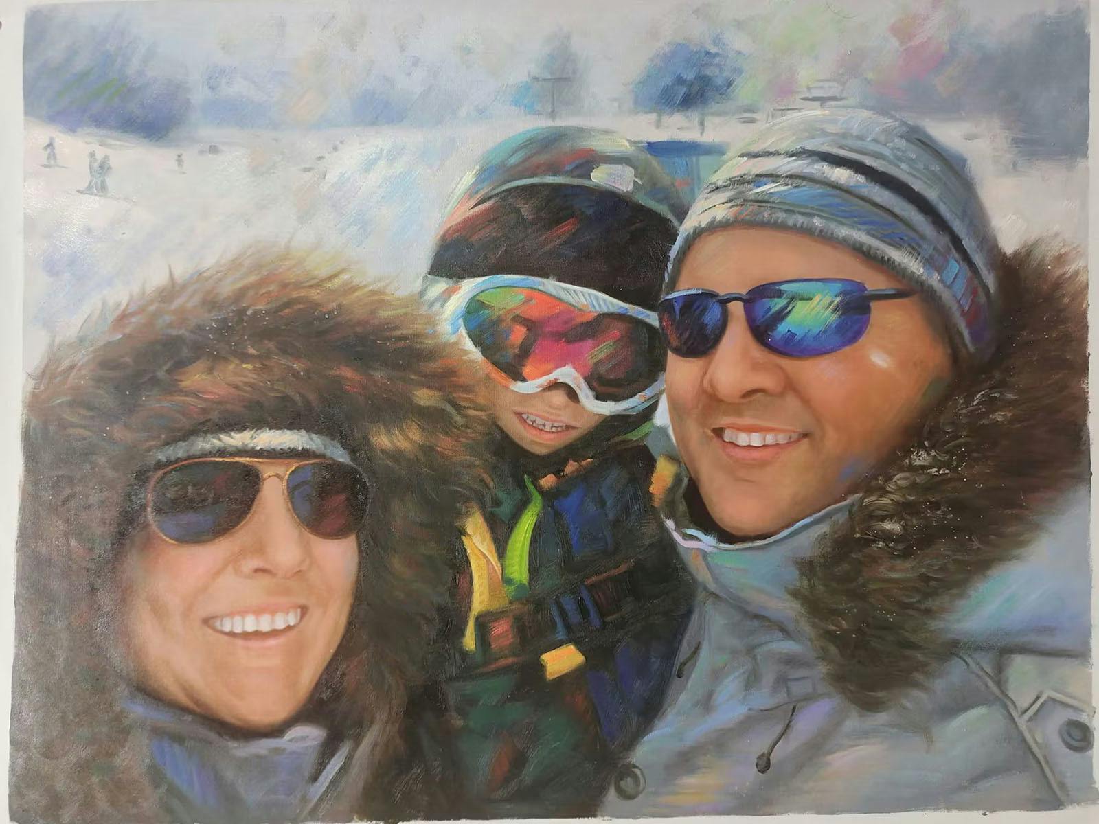 Custom Painting From Photo | Photo To Canvas Painting Service | Custom ...