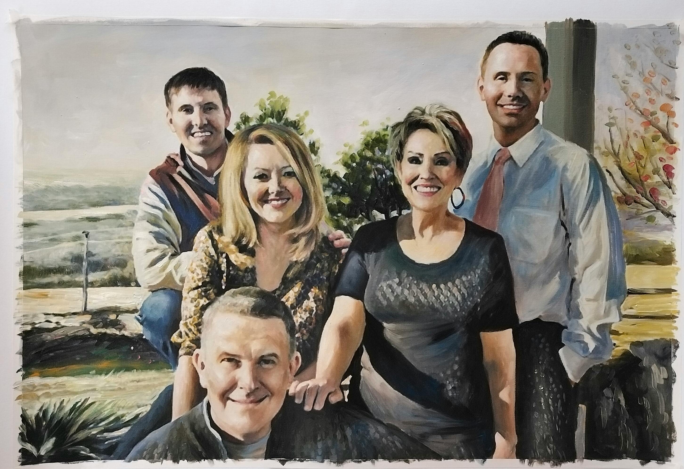 Custom Painting From Photo | Photo To Canvas Painting Service | Custom ...