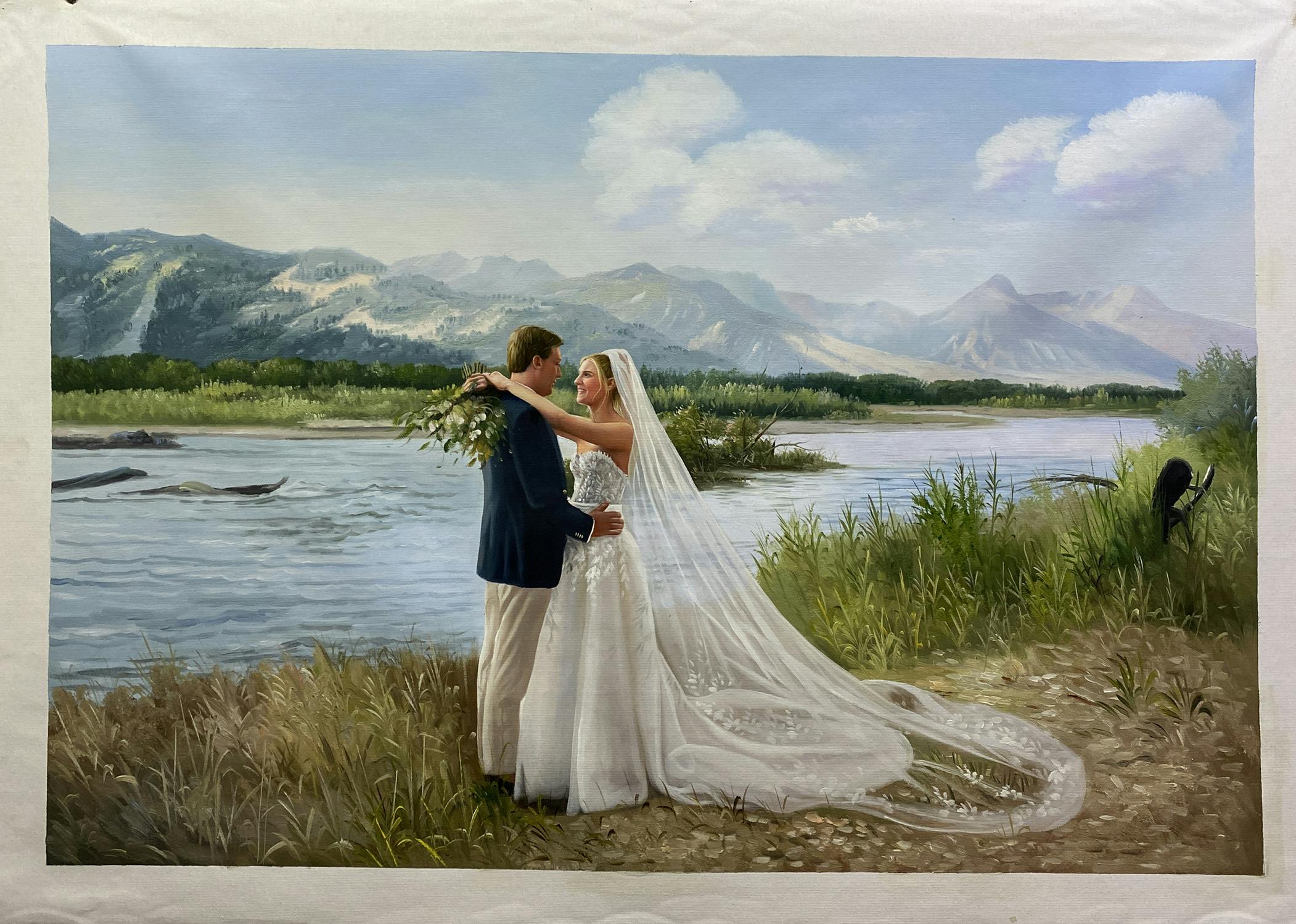Custom Painting From Photo | Photo To Canvas Painting Service | Custom ...